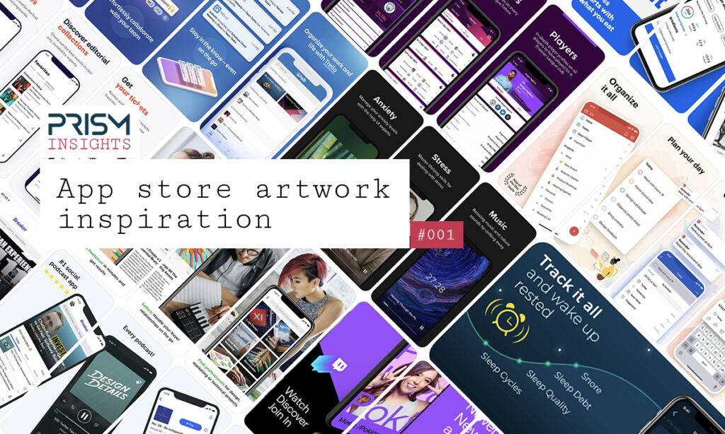 iPhone App Store artwork inspiration | #001. | PRISM⁵⁵